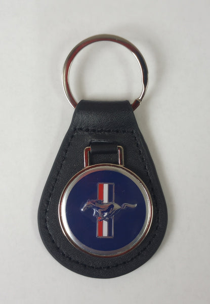 John's Mustang: Mustang Leather Key Ring