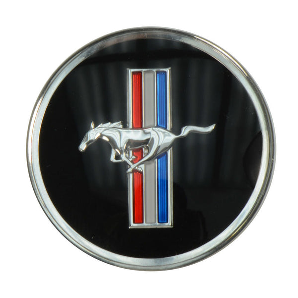John's Mustang: 1967-1968 Mustang Deluxe Dash Trim Round Pony Emblem