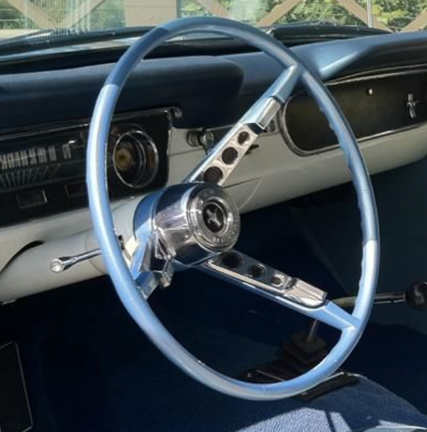 John's Mustang: 1965-1966 Mustang Steering Wheel OEM - (Excl. Horn Ring)