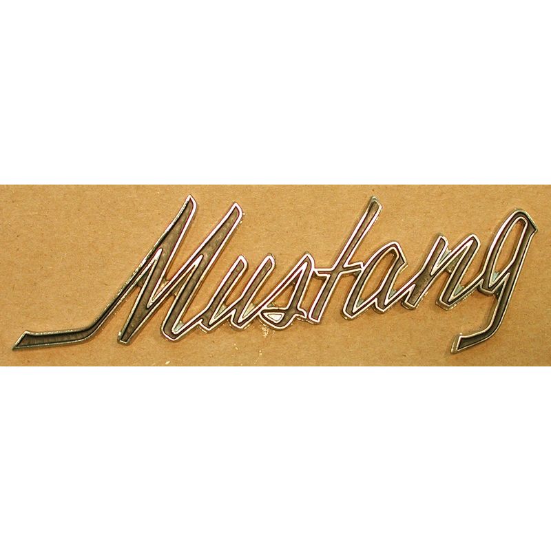 John's Mustang: 1969-1973 Mustang Front Fender Nameplate